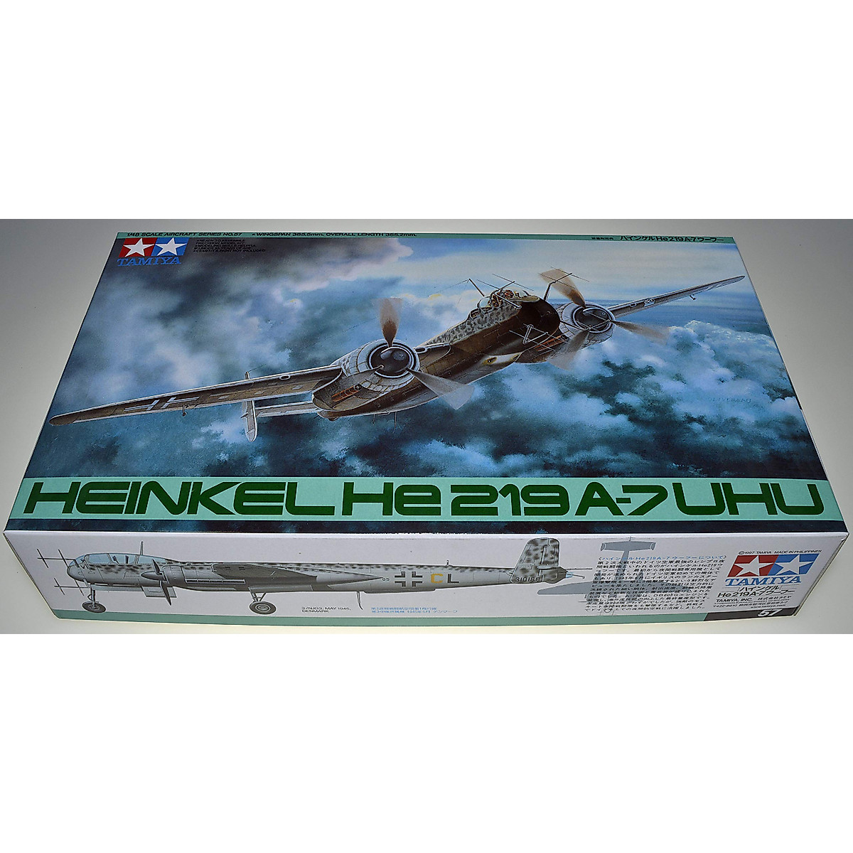 Tamiya Models Heinkel He 219 Uhu Model Kit