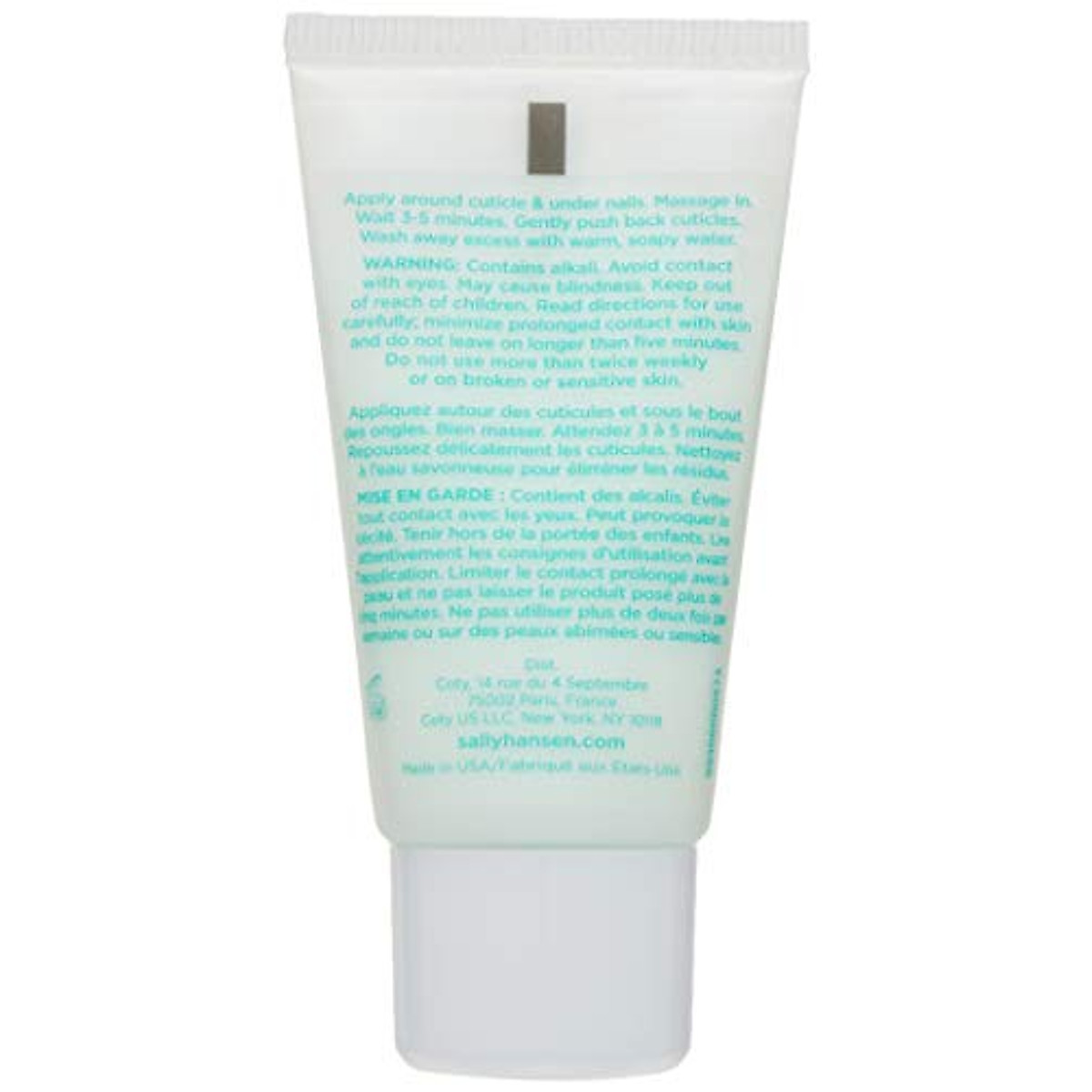 Sally Hansen Problem Cuticle Remover™, Eliminate Thick & Overgrown Cuticles, 1 Oz, Cuticle Remover Cream, Gel, Ph Balance Formula, Infused with Aloe Vera to Soothe and Condition