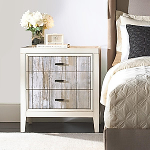 RoomMates RMK9050WP White Distressed Wood Peel and Stick Wallpaper