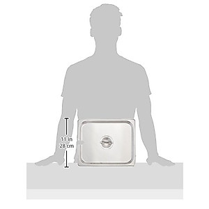 Winco 1/2 Slotted Pan Cover