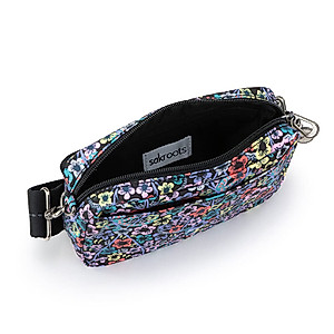 Sakroots Lodi Smartphone Crossbody, Convertible Design, Pink Mojave Canyon