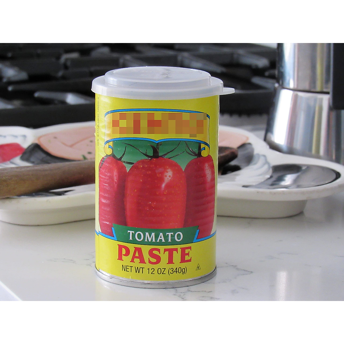 Smarter-Seal, Food Can Lids/Covers, 8-Pack, Clear Color, 4 Small Lids & 4 Large Lids - Fits Most Sizes