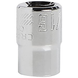 CRAFTSMAN Shallow Socket, SAE, 3/8-Inch Drive, 7/16-Inch, 6-Point (CMMT43002)