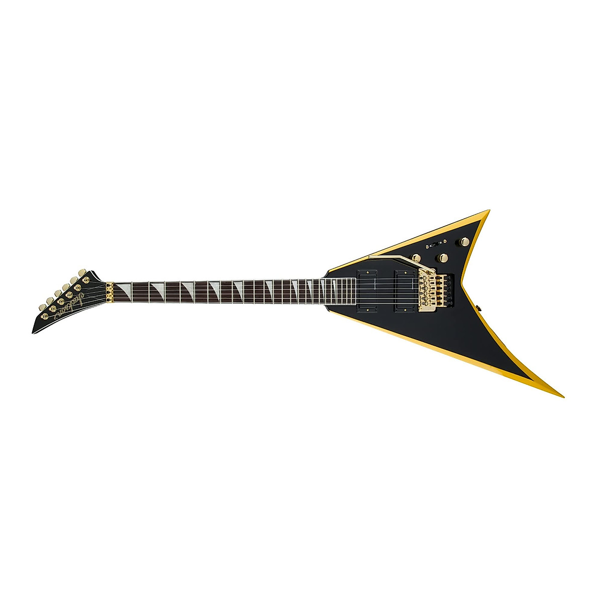 Jackson X Series Rhoads RRX24 - Black with Yellow Bevels