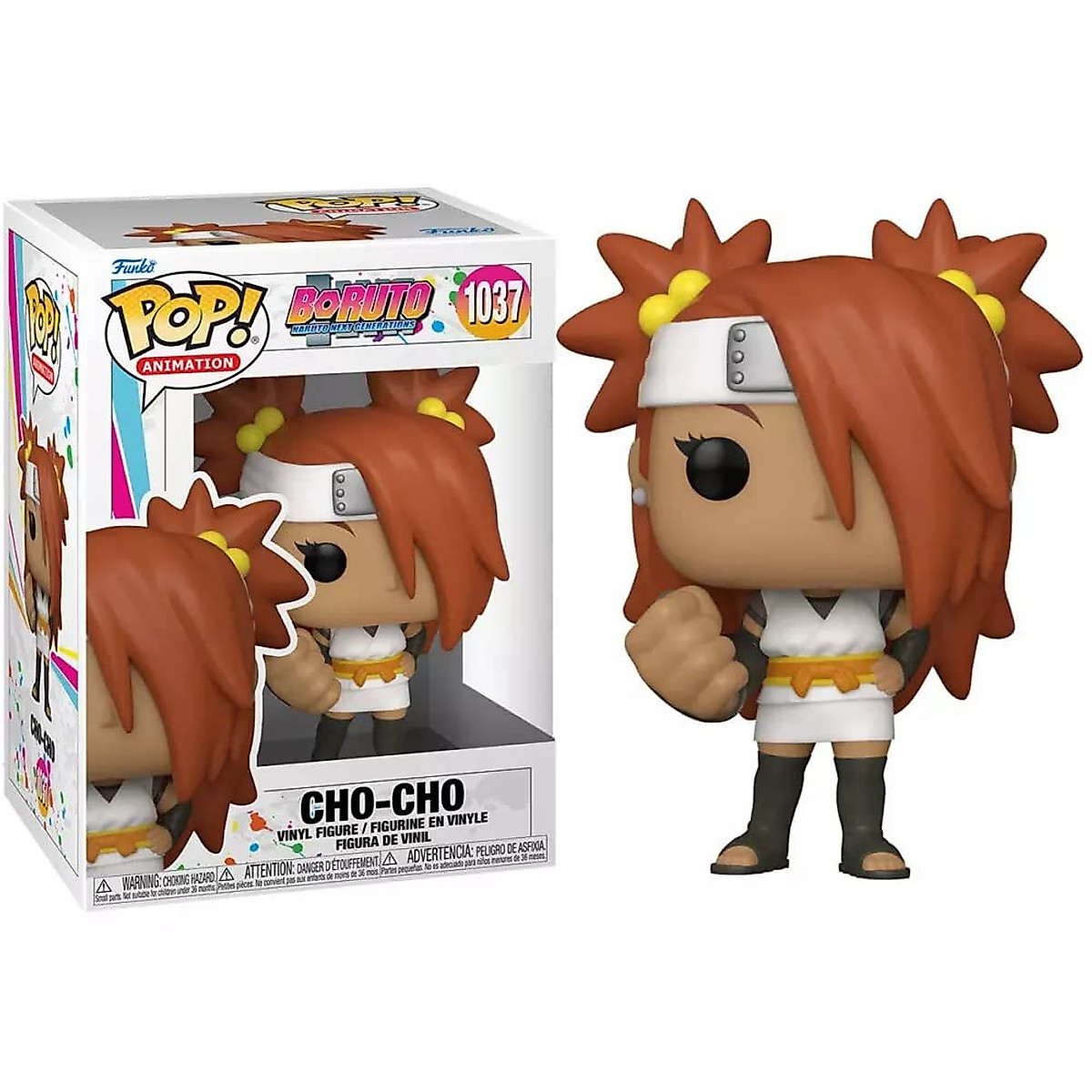 POP Boruto: Naruto The Next Generation - Cho-Cho Funko Pop! Vinyl Figure (Bundled with Compatible Pop Box Protector Case), Multicolored, 3.75 inches