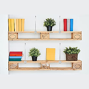 ArticYard Acrylic Shelf Dividers – 10 PCS Adjustable Clear Plastic Separators for Wooden Shelves, Shelf Dividers for Closet Organization, Perfect for Bedroom, Kitchen Cabinets, Bookshelf, Office