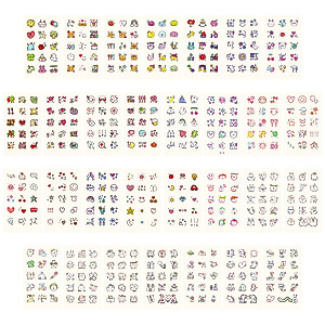 Metker 90 sheets (1000 patterns) kids waterproof Temporary Tattoos toys,suitable for birthday parties,group activities