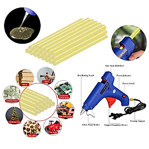 Fly5D Complete Paintless Auto Dent Removal Tools Set, PDR Dent Puller Kit for Autobody Repair of Dents with Different Aluminum Dent Pull Tabs Can Be Reused Countless Times