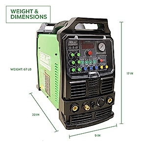 2021 Everlast PowerPro 256Si AC DC TIG Pulse 60a 250a Plasma Cutter Multi Process Welder