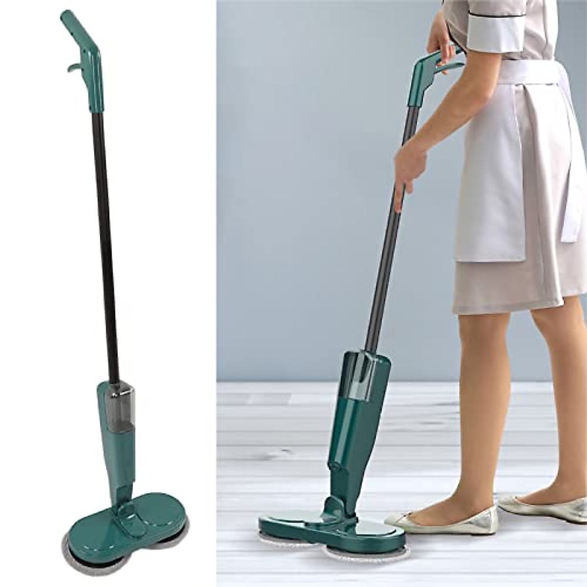 Bagima Multifunctional Electric Floor Mop Electric Floor Cleaner USB Charging Cordless Electric Mop for Floor