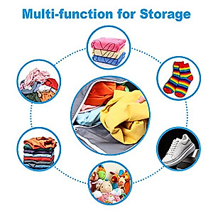 Hanging Laundry Hamper(30"L x 20"W) with 2 Adjustable Stainless Steel Over Door Hooks 30Lb& 2 Adhesive Hooks 2.75"L 25Lb & Grey Mesh Laundry Bag. Large Size Door Hamper for Kids Room, Bathroom, Dorm