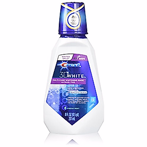 Crest 3D White Multi-Care Whitening Rinse Fresh Mint 237 mL