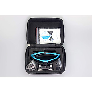 S&Dent Dental Medical Surgical Operation Magnifying 3.5X Loupes with Clinic Short Style Headlight for Astigmatism Kit Color Randomly