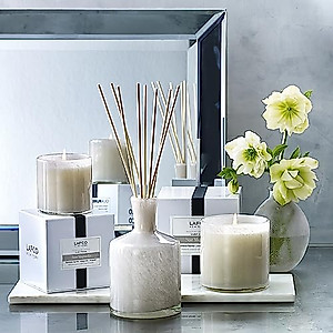 LAFCO New York Reed Diffuser Refill, Star Magnolia - 8.4 oz - Up to 4-Month Fragrance Life - Includes Natural Wood Reeds - Free of Dyes & Propellants - Made in The USA