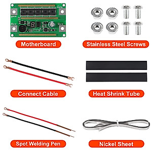 Battery Energy Storage Spot Welding Machine Welding Equipment Spot Welders DIY Small PCB Circuit Board for 18650 26650 Battery