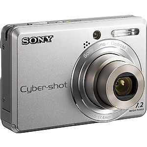 Sony Cybershot DSCS730 7.2MP Digital Camera with 3x Optical Zoom
