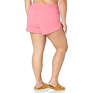 Amazon Essentials Women's Swim Short, Hot Pink, Medium