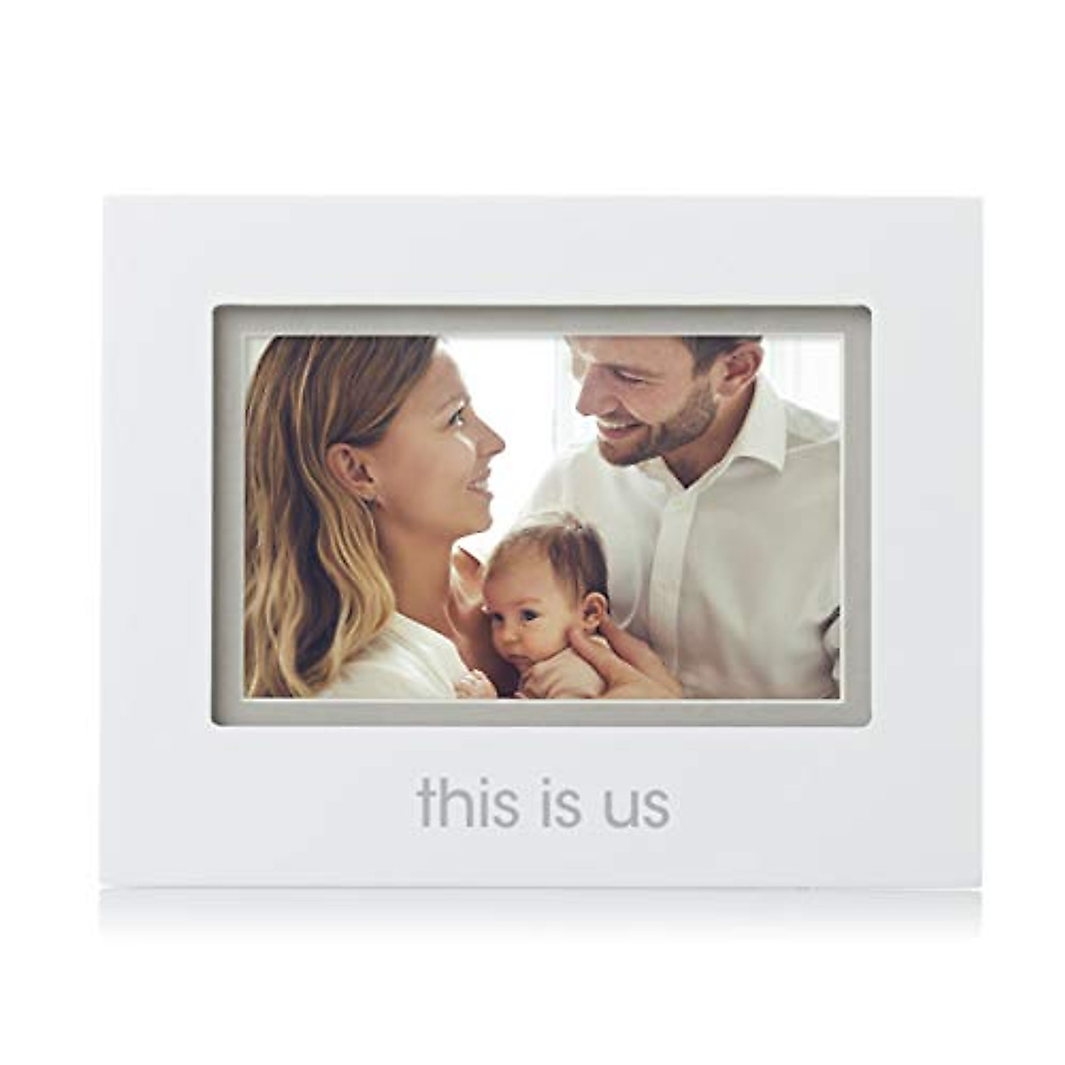 Pearhead This Is US Picture Frame, Family Keepsake Frame, Gift For New And Expecting Parents, 4x6 Photo Frame