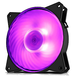 Cooler Master MasterFan MF120R RGB Case Fan 'RGB LED, Silent Cooling Technology, 120mm' R4-C1DS-20PC-R1