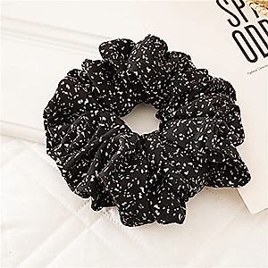 Large satin Scrunchies XL Silk Oversized Scrunchie for Thick long Hair Scrunchy Bobbles Hair Ties Jumbo for Women Girls