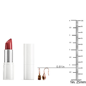 14K STRAWBERRY GOLD DIAMOND SMOKY QUARTZ EARRINGS