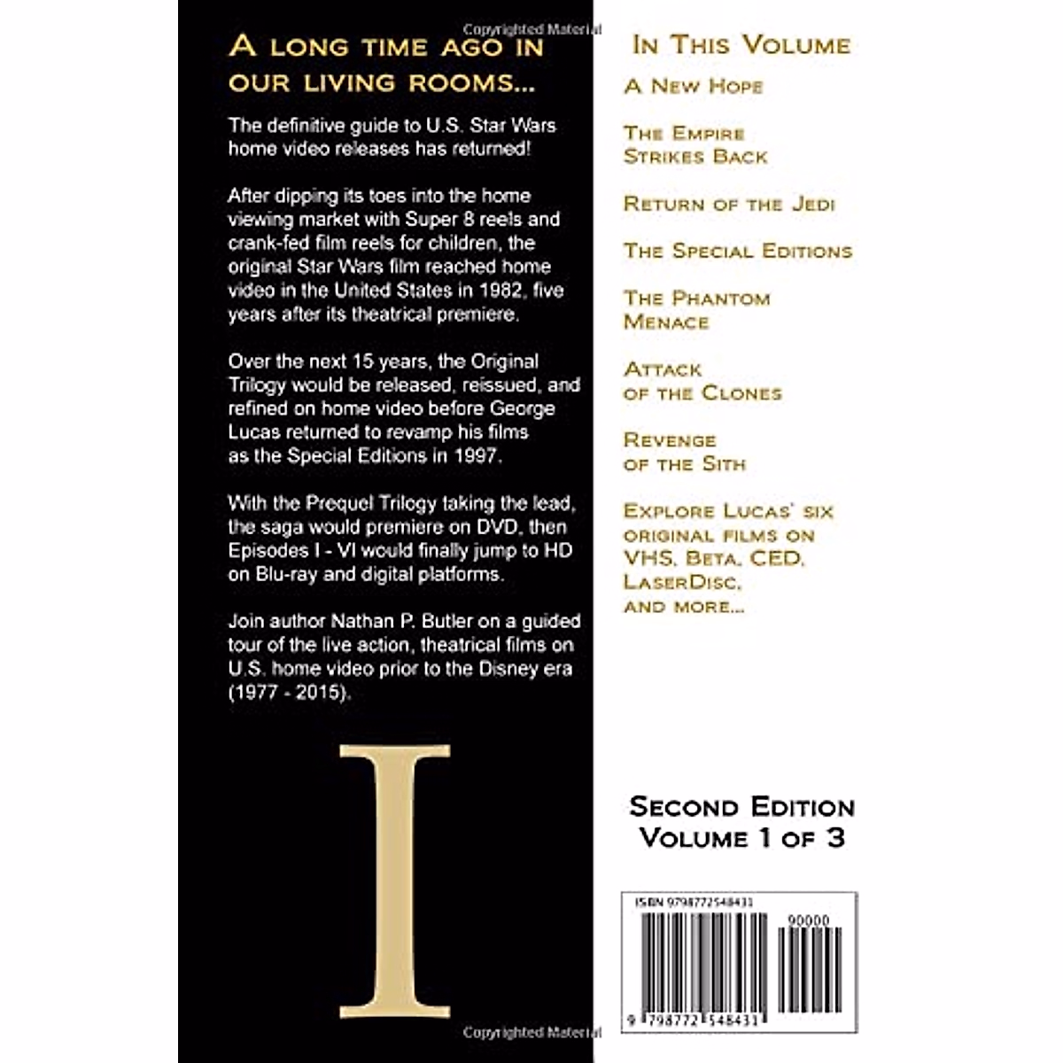 A Saga on Home Video, Vol. 1: A Fan's Guide to U.S. Star Wars Home Video Releases