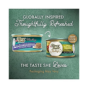 Fancy Feast Elegant Medley Chicken Primavera Cat Food (6 Cans)
