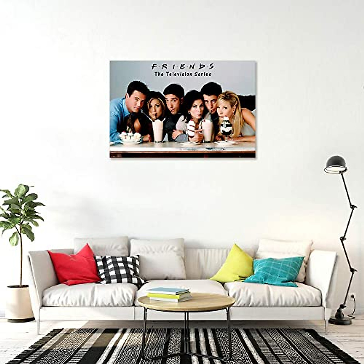 Friends Milkshake 24x36 Poster Jennifer Aniston Courtney Cox