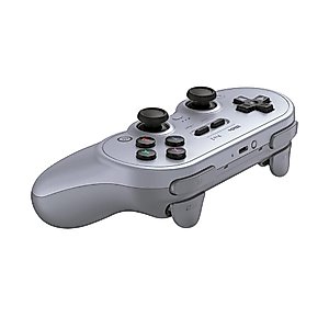 8BitDo Pro 2 Bluetooth Controller for Switch, PC, Android, Steam Deck, Gaming Controller for iPhone, iPad, macOS and Apple TV (Gray Edition)