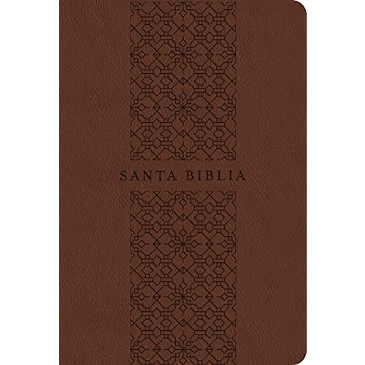Santa Biblia NTV, Edición compacta, letra grande (SentiPiel, Café, Letra Roja) (Spanish Edition)