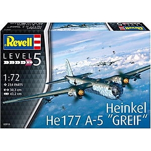 Revell Greif Heinkel He177 A-5 Griff, Multi Colour 03913