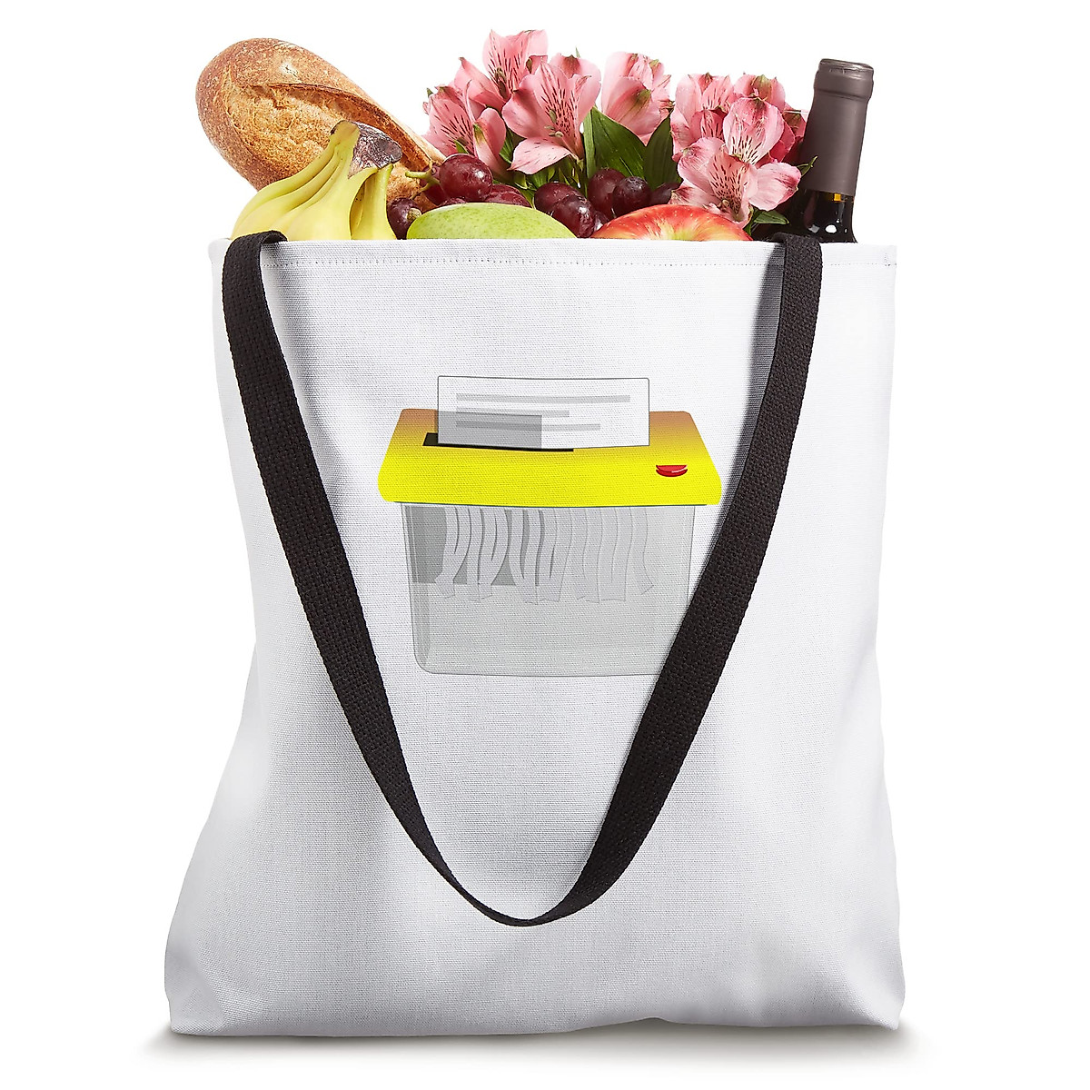 Paper Shredder Tote Bag