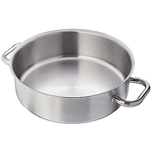 Matfer Bourgeat Excellence Casseroles without Lid, 9 1/2-Inch, Gray