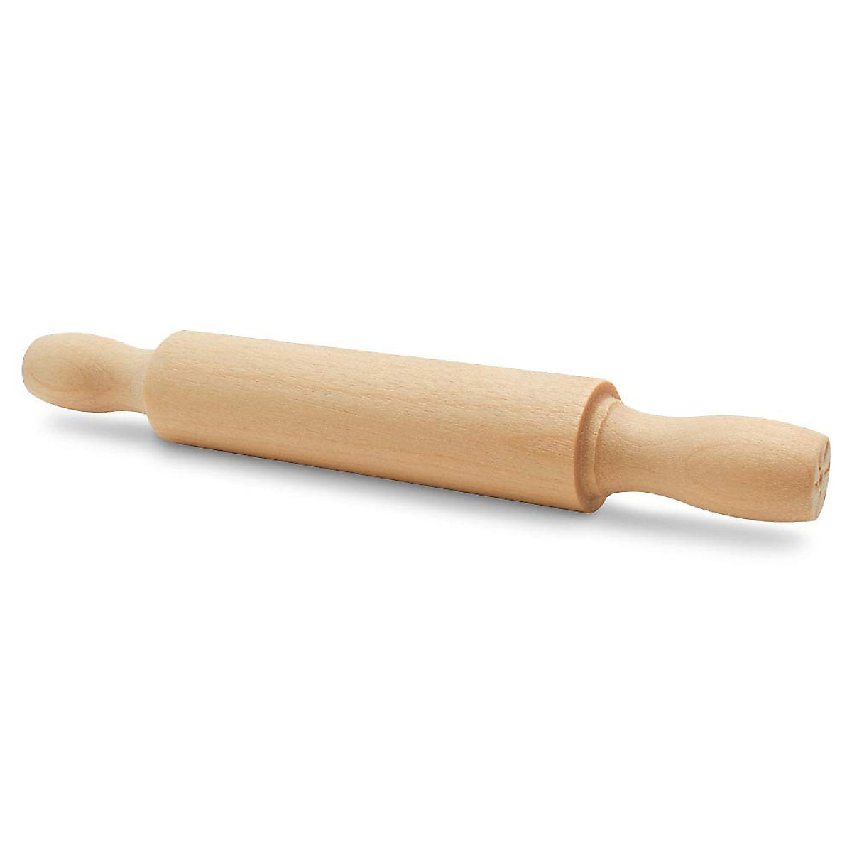 Wooden Mini Rolling Pin, 5 Inches Long, Pack of 6, Great for in The Kitchen, Play-doh, Crafting and Imaginative Play, by Woodpeckers