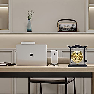 Hooshing Feng Shui Gong Brass Desktop Zen Art Home Decor Housewarming Congratulatory Blessing Gift