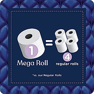 Quilted Northern Ultra Plush Toilet Paper, 6 Mega Rolls = 24 Regular Rolls