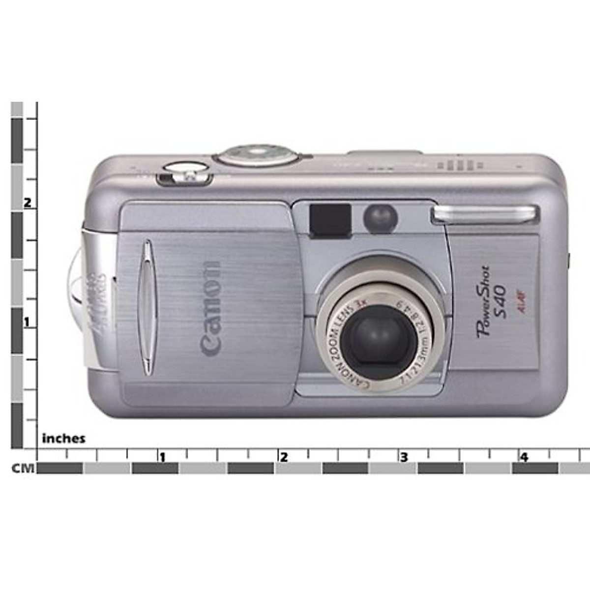 Canon PowerShot S40 4MP Digital Camera w/ 3x Optical Zoom