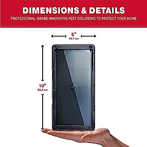 Catchmaster Mouse & Pest Glue Board Bundle, 72 Glue Boards & 6 Pack Large Glue Traps, Rat & Mouse Traps Indoor for Home, Pre-Scented Pest Control