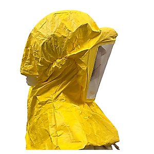 Standard Polypropylene Hood Assembly with Inner Collar and Head Suspension (for Use with Certain Powered Air Purifying and Supplied Air Respirator Systems). Small/Medium (1, Small/Medium)