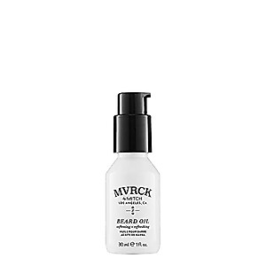 Paul Mitchell MVRCK by MITCH Beard Oil for Men, Softening + Refreshing Formula, For All Beard Styles + Lengths , 1 fl. oz.