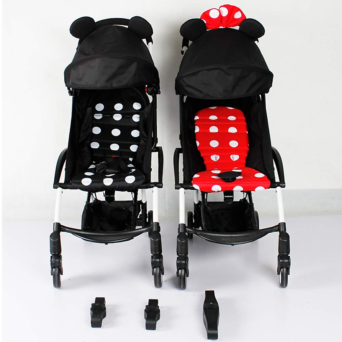 Stroller Connectors for Babyzen YOYO2 YOYO+ Strollers,Turns Two Single Strollers into a Double Stroller