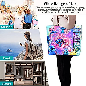 ch Totes Bag Shopping Shoulder Bags For Women Foldable Travel Work Large Reusable Portable Grocery Bag