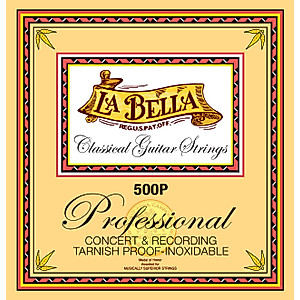 La Bella 500P Professional Concert & Recording Classical Guitar Strings