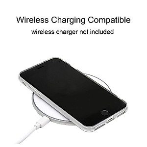 FAteam Matte Finish Heavy Duty Soft Back Cover with TPU Soft Bumper Cassette Tape Case Compatible with iPhone 11-6.1 inch