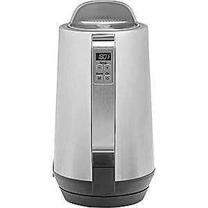GE Electric Kettle | 6 Cup Capacity | Digital Temperature Control | Boils Water for Tea, Coffee in Minutes | Countertop Kitchen Essentials | 1500 Watts | Stainless Steel