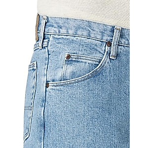 Wrangler Authentics Men's Classic 5-Pocket Relaxed Fit Cotton Jean, Stone Bleach, 30W x 30L