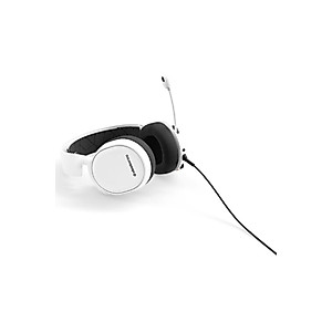SteelSeries Arctis 3 - All-Platform Gaming Headset for PC - PlayStation 5 and PS4, Xbox One, Nintendo Switch, VR, Android and iOS - White