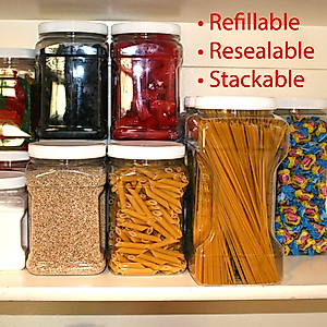 Swedish Fish Red Large 3LB - Original Red Chewy Swedish Fish in 64 FL OZ Gift Ready Reusable Square Jar