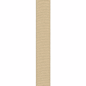 Berwick Offray 7/8" Grosgrain Ribbon, Natural Brown, 20 Yards