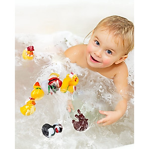 Advent Calendar 2023 - Rubber Ducks for Boys, Girls, Kids, and Toddlers - Rubber Ducky Bath Toy - Creative Christmas Gifts - Perfect for Decoration, Party Favors, Birthday